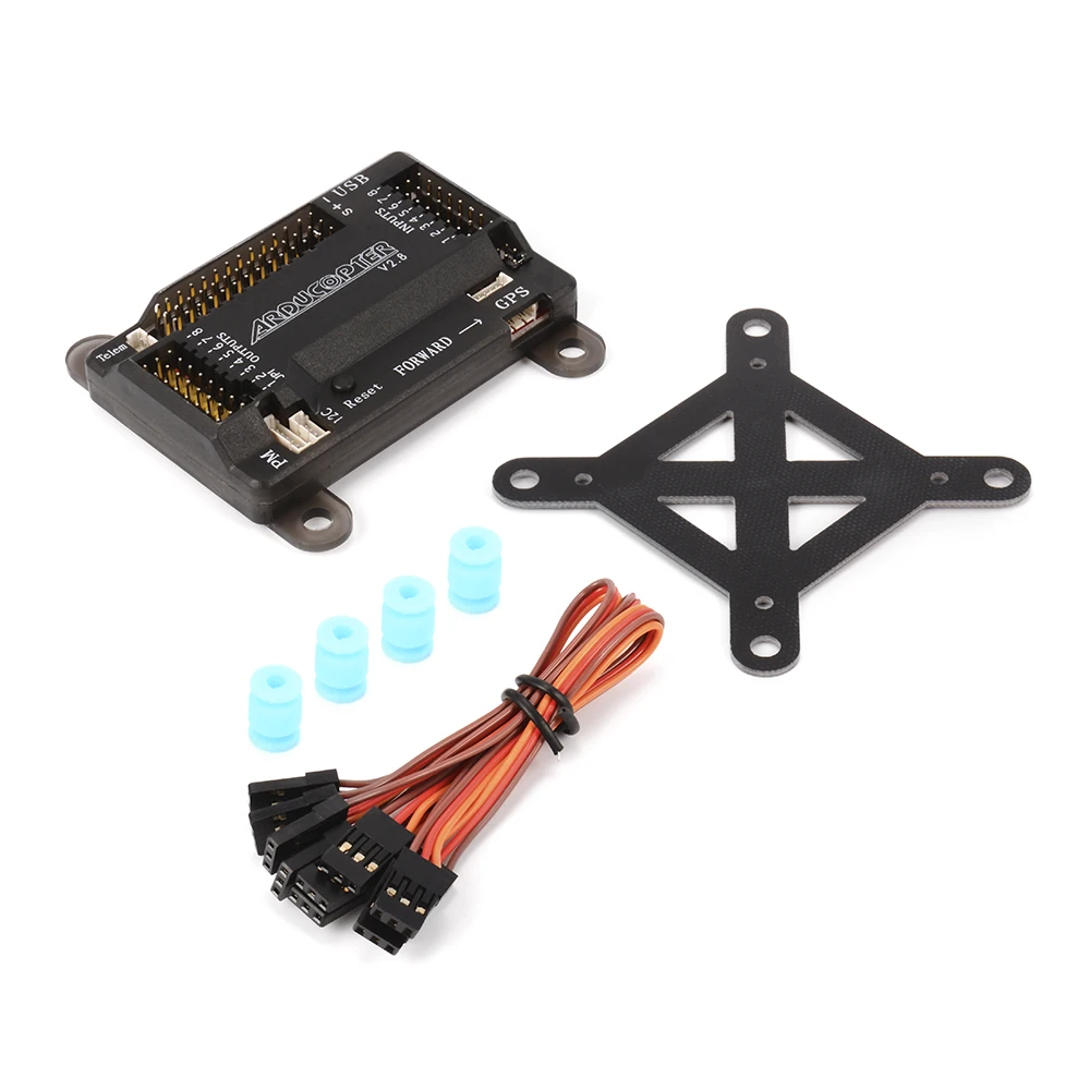 APM2.8 FPV RC Flight Controller Board with Anti vibration Mount Plate ...
