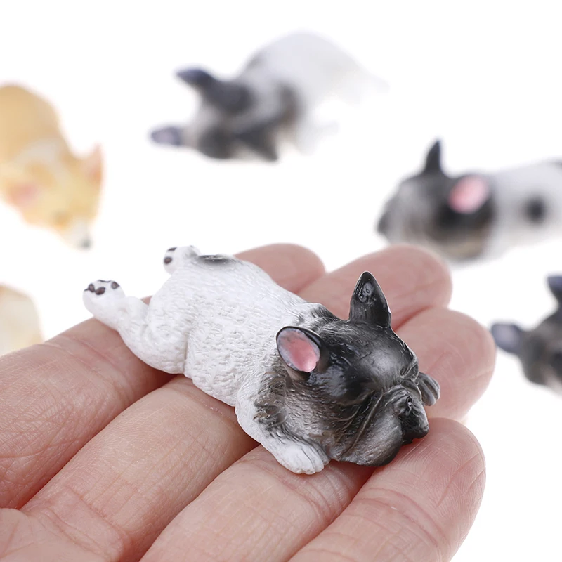 1/2pc Japanese Landscape Miniatures Statuette Decoration Kawaii Resin ...