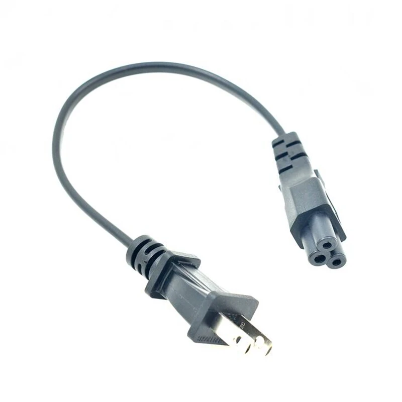 2-Pin-JP-US-Plug-to-IEC320-C5-Power-short-Cable-IEC-320-C5-Cloverleaf ...