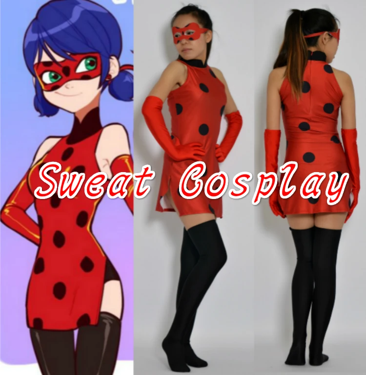 New High Quality Custom Made Miraculous Ladybug Costume Qipao Style ...