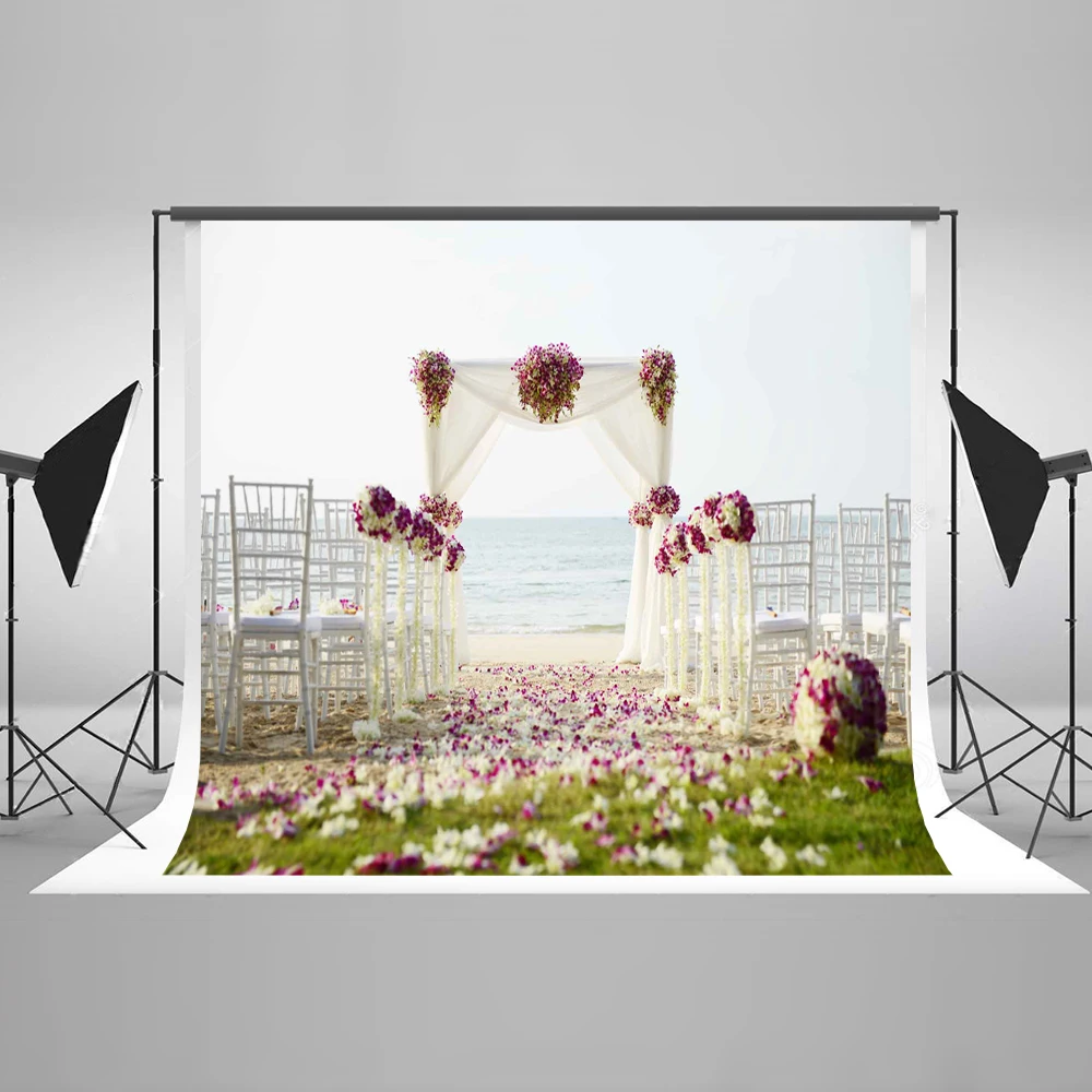 Kate 7x5 Backdrop for Photography Cotton Seamless Romantic Seaside ...