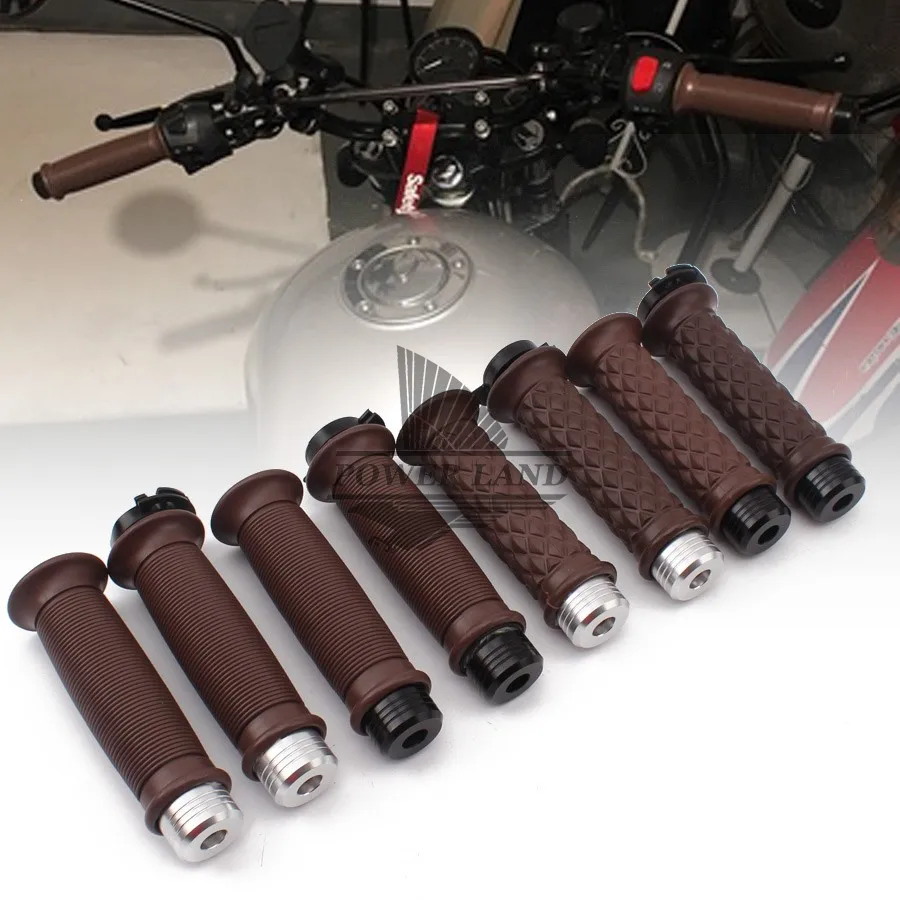 Triumph Bobber Brown Grips | Reviewmotors.co