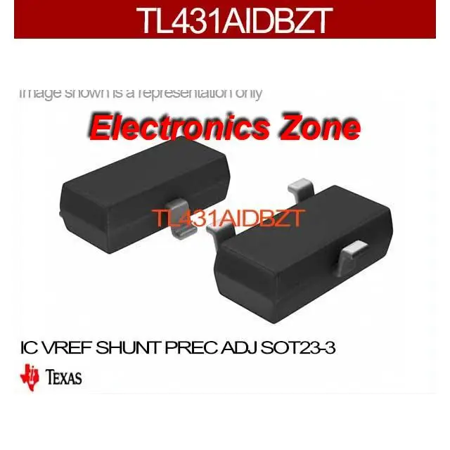 TL431AIDBZT ic vref shunt prec adj sot23 3 TL431AIDBZT 431 tl431 tl431a ...