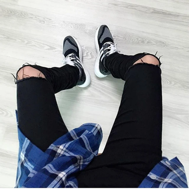 Ripped Jeans Swag Tumblr