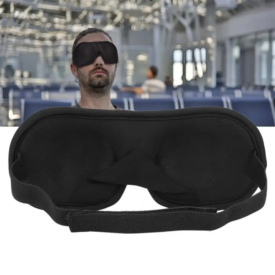 1Pcs 3D Sleep Mask Natural Sleeping Eye Mask Eyeshade Cover Shade Eye ...