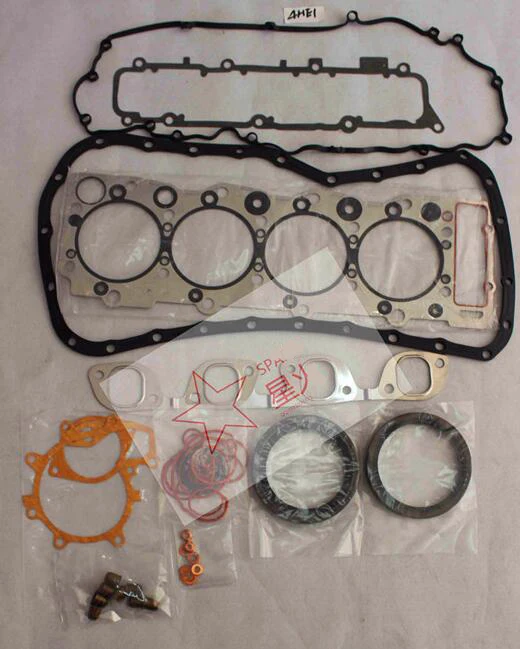 Overhaul Engine Rebuilding Kits Full Gasket Set For Isuzu NPR NQR NPR ...