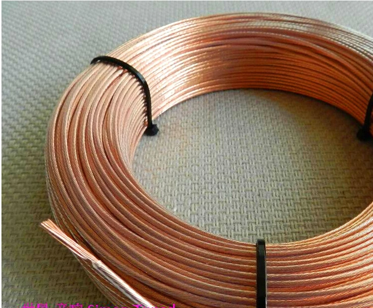10meter 6N OCC Signal Single crystal copper Wire Cable diameter 1mm ...