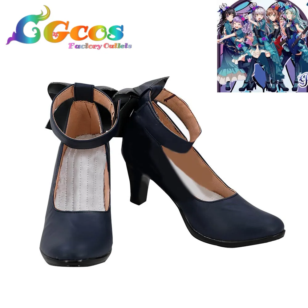 Free Shipping Cosplay Shoes BanG Dream Roselia Minato Yukina Lisa Imai ...