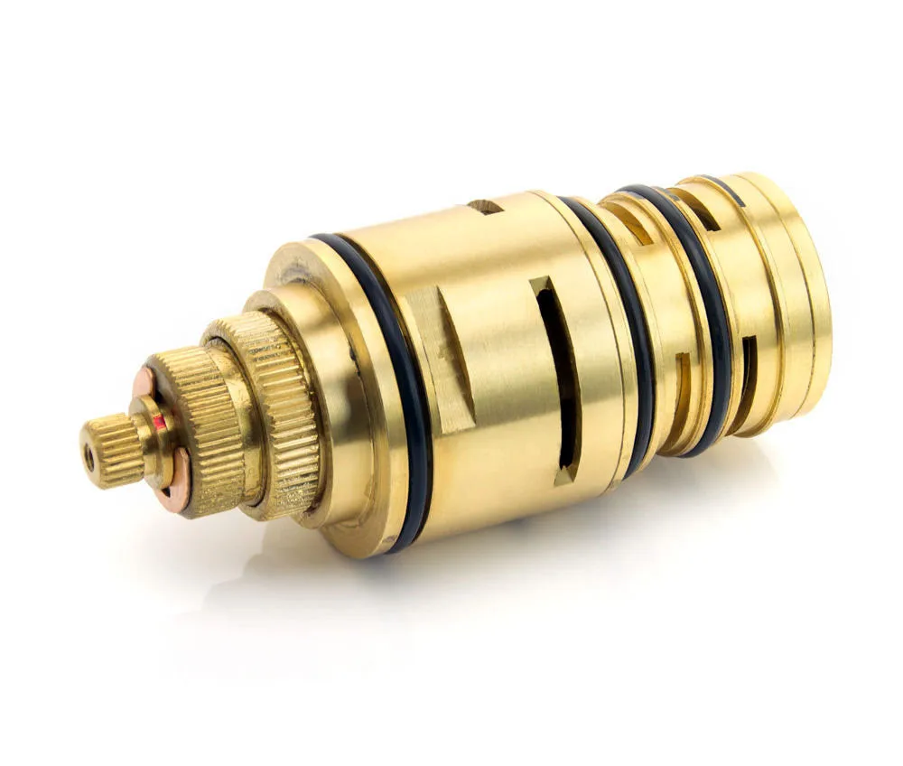 100% New Brass High Flow Shower Thermostatic Cartridge for Assembly ...
