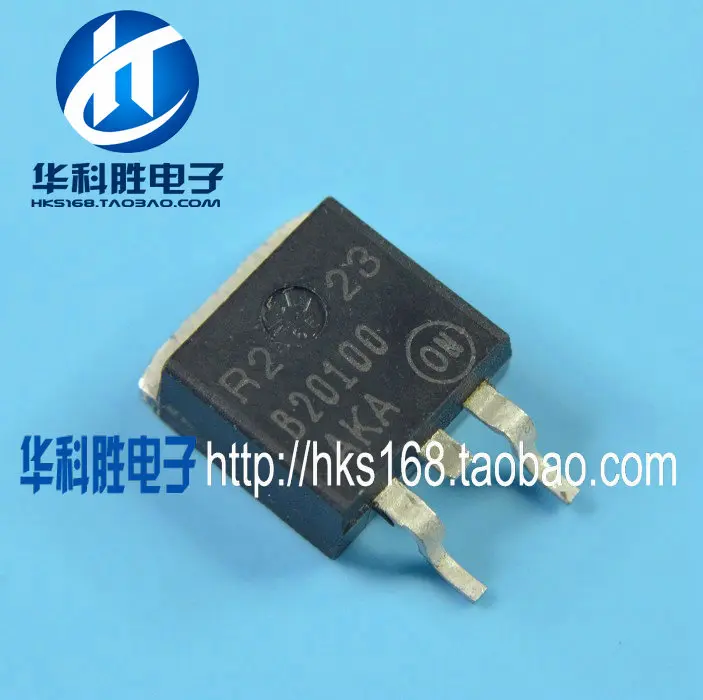 B20100 MBRB20100 TO263 Schottky Shipping patch rectifier Free package ...