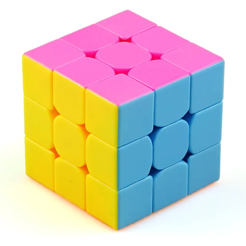 Colorful 3x3x3 Three Layers Magic Cube Profissional Competition Speed ...