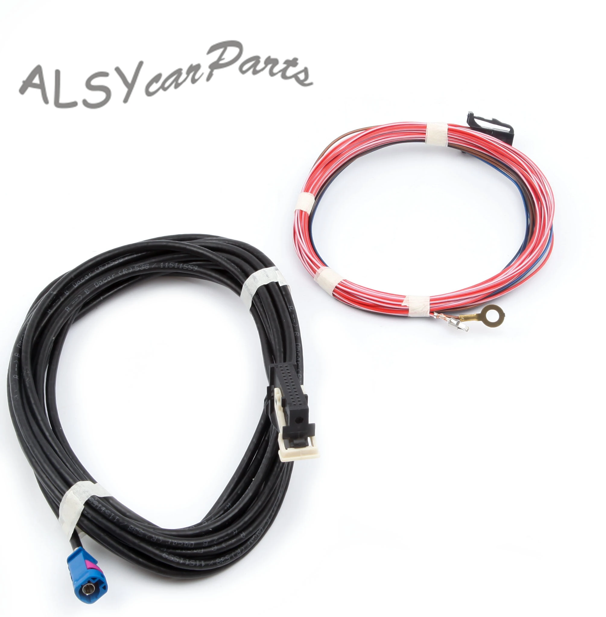 Камера заднего вида YIMIAOMO 18D 827 566 A RGB+ комплект проводов для ...