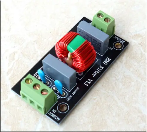 1PC power filter board 4A EMI filter filter socket-in Integrated ...