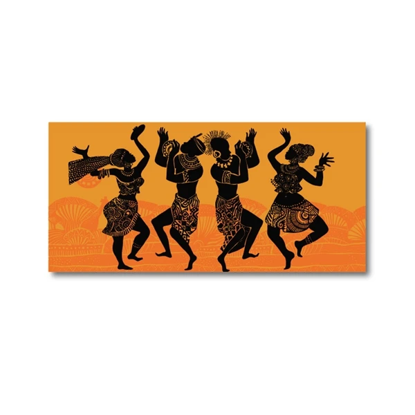 Bhangra Dance Silhouette