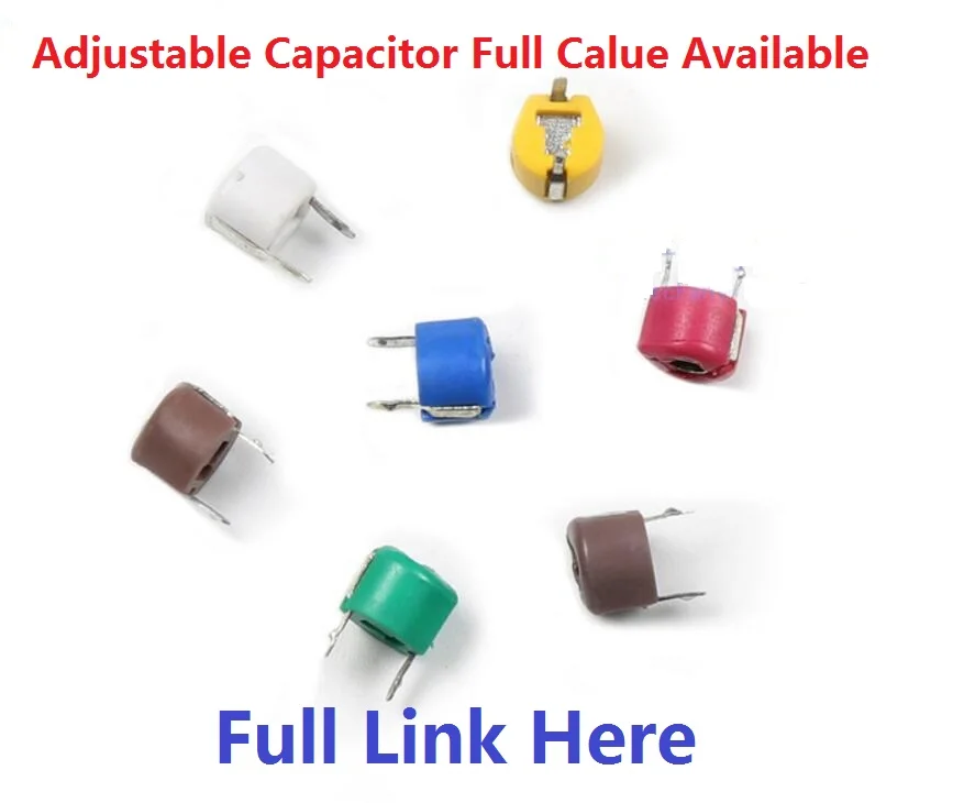 5P 10P 20P 30P 40P 50P 60P 70P 120P Adjustable Capacitance Trimmer ...