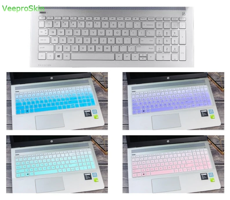 15.6 Inch Laptop Keyboard Cover Protector For Hp Pavilion 250 G8 G7 G6 250 G7 255 G7 G6 256 G6 ...
