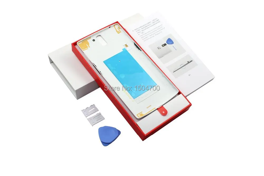 New White Baby Skin Original Housing Battery Back Cover+sim Tray Tool ...