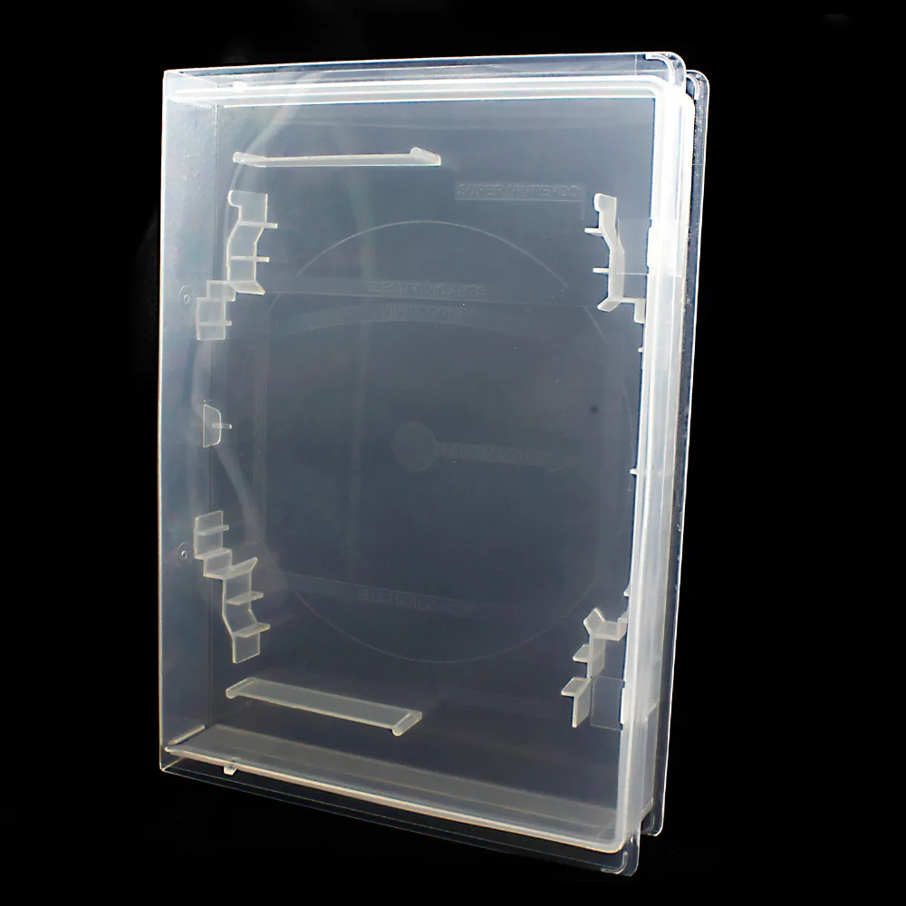 100-pcs-Transparent-Clear-Box-Protector-Card-cartridge-CD-DVD-case-for ...