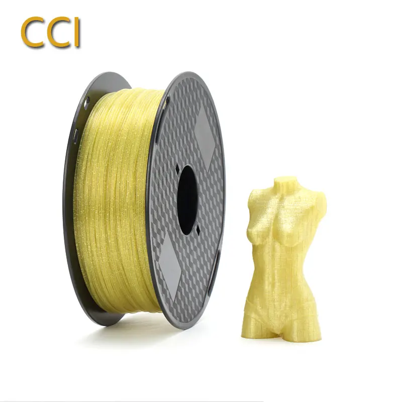 PLA cystal 3D Printer filament sparkle 1.75 mm 1kg shining 3D Printing ...