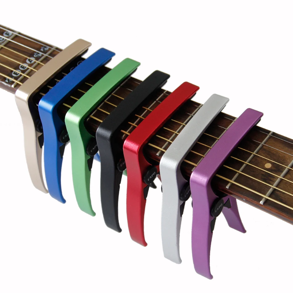 Spring Clamp Capo - Durable Aluminum Body in 7 Colors - MyCapos