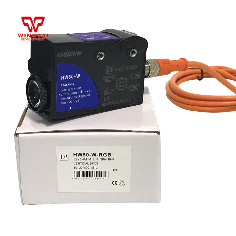 CNHENW-Color-Marking-Sensor-HW50-W-RGB-Photoelectric-Sensor-Use ...