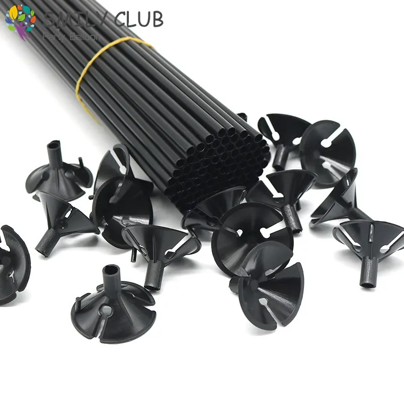 Varillas de látex para globos, varillas blancas de PVC para suministros ...