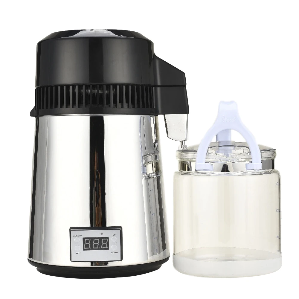 Yuewo 4l1gal Moonshine Still Kit 알코올 증류기 물 증류기 연결 병 포함 홈 브루 와인 만들기 키트