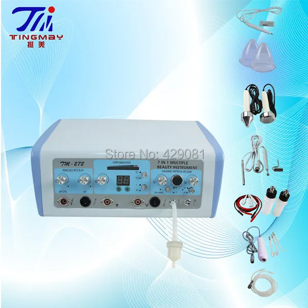 Multifunction 7in1 microcurrent face lift galvanic facial skin care ...
