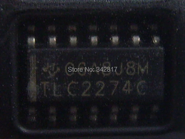 TLC2274C TLC2274CDR IC OPAMP GP 2.25 MHZ RRO 8SOIC 14 10 PCS