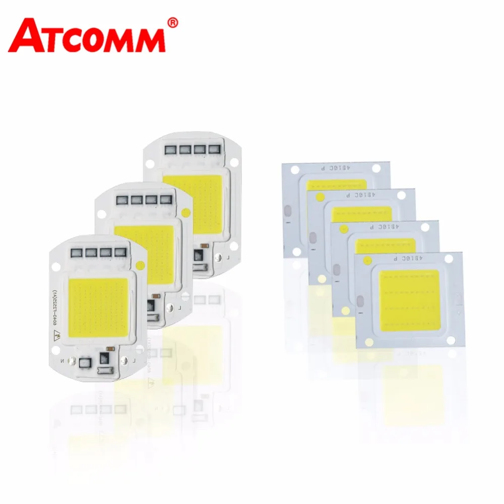 10W 20W 30W 50W 70W 100W LED COB Lamp Chip High Power LED Diode Matrix Array 30V 220V LED ...