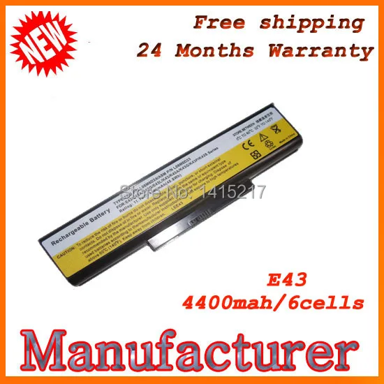 Free shipping 100% New laptop battery For LENOVO E43 E43A E43G E43L|batteries phone|battery ...