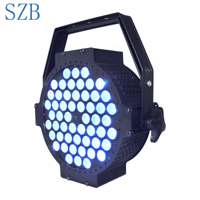 Luz Led plana de colores RGB, 54x3W, 3 en 1, 7 canales DMX, Tricolor ...