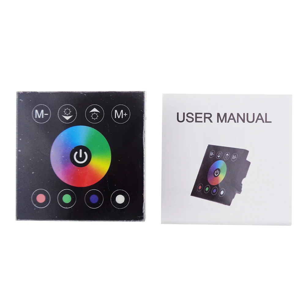 RGBW Controller 12V 24V 16A 4 Channels LED Touch Panel Controller ...