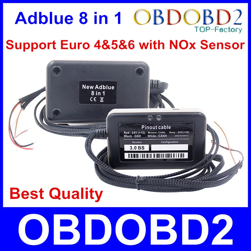 10pcs-lot-Newest-Adblue-Emulator-8-in-1-For-Trucks-Adblue-Emulator-8in1 ...