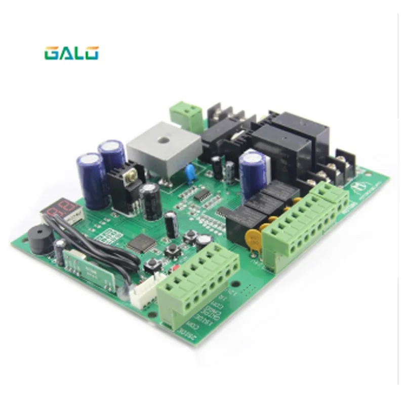 Galo DC12V Swing Gate Control Board connect back up battery or solar ...
