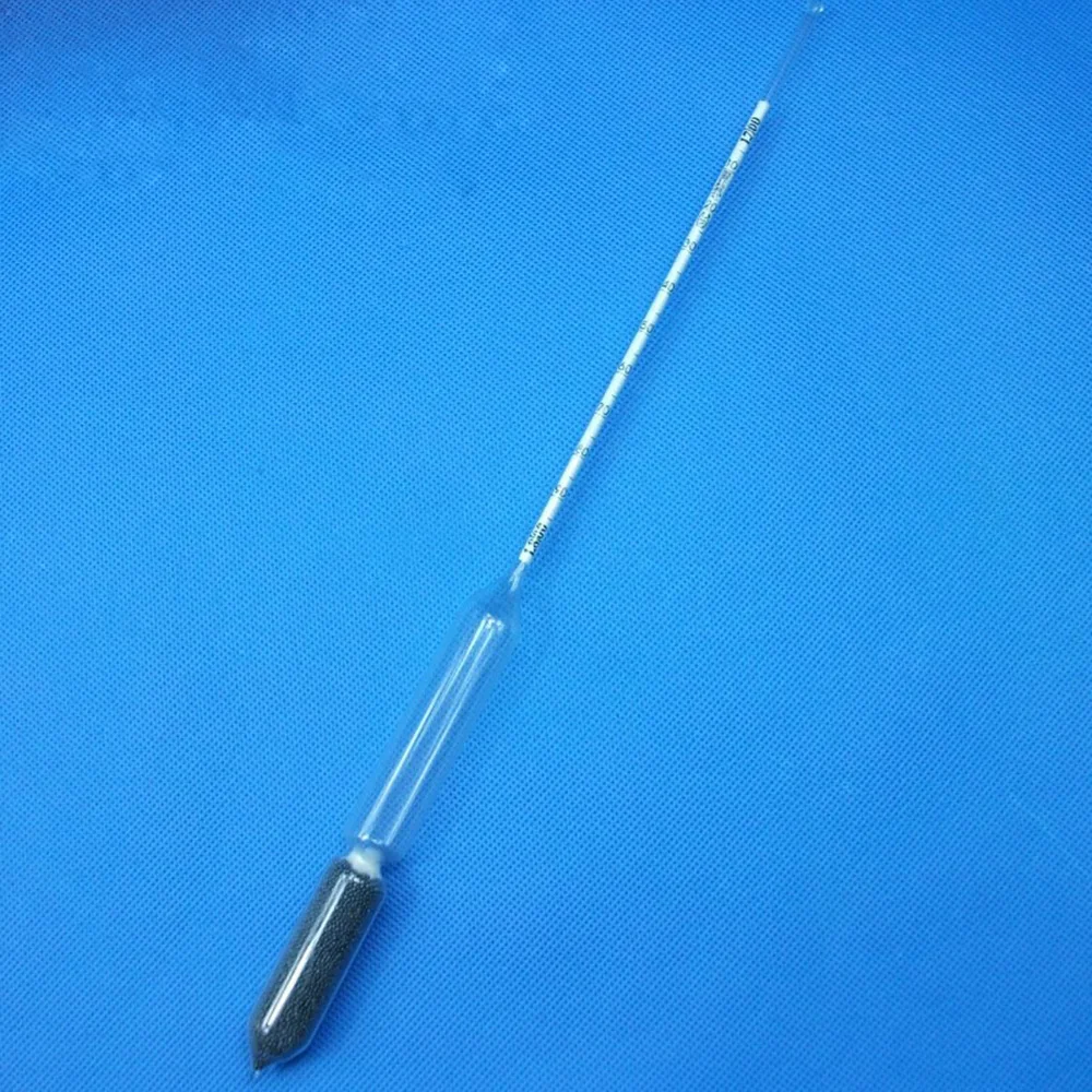 2PCS lot 1 7 1 8 m3 glass hydrometers chemical laboratory glass 2PCS lot 1 7 1 8 m3 glass hydrometers chemical laboratory glass