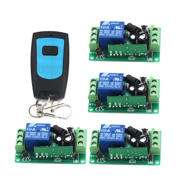 Latest Mini Relay Contact Remote Control Switch Normally Open Closed ...