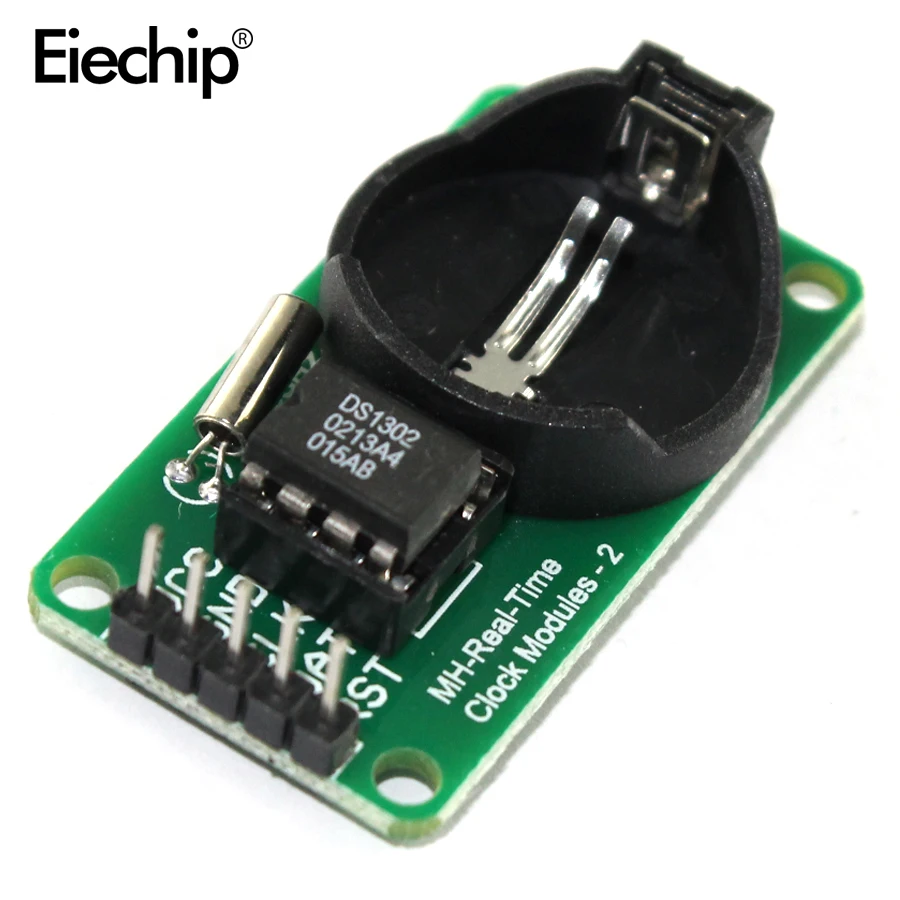 5pcs DS1302 real time clock module CR2032 off battery with DS1302 ...