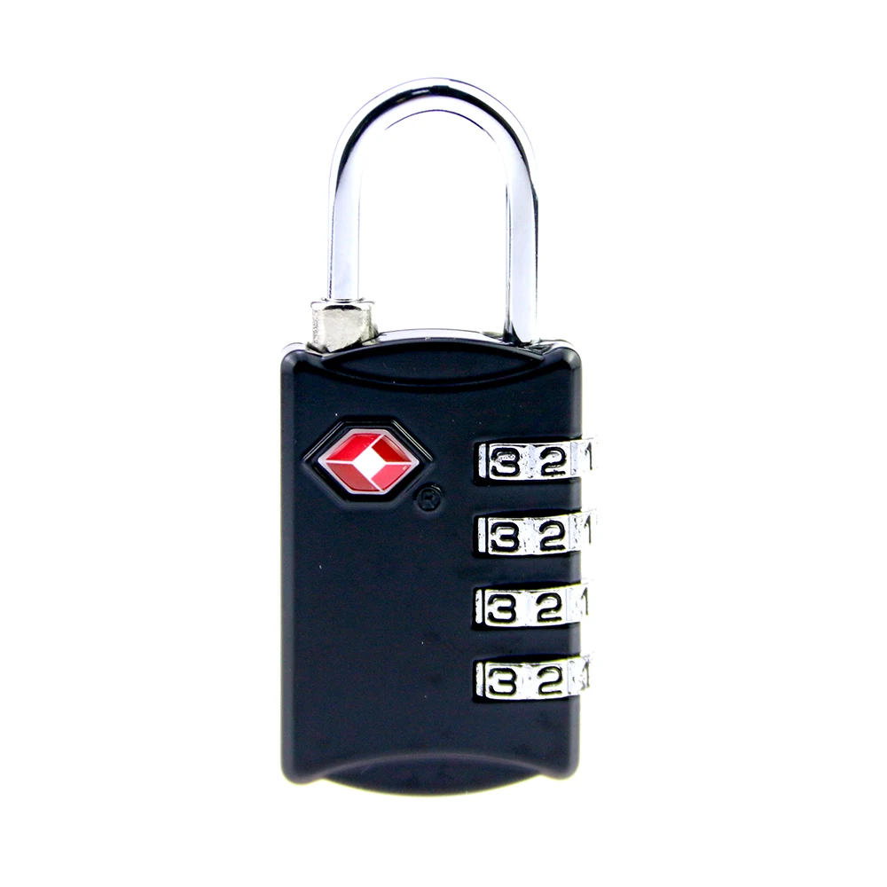 Free Shipping ! TSA Approved Black 4 Digit Password Lock Combination ...