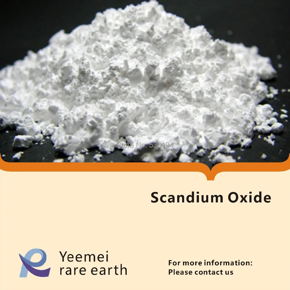 Scandium Oxide 99.99% Sc2O3 희토류 금속 산화물|rare earth|earthoxide - AliExpress