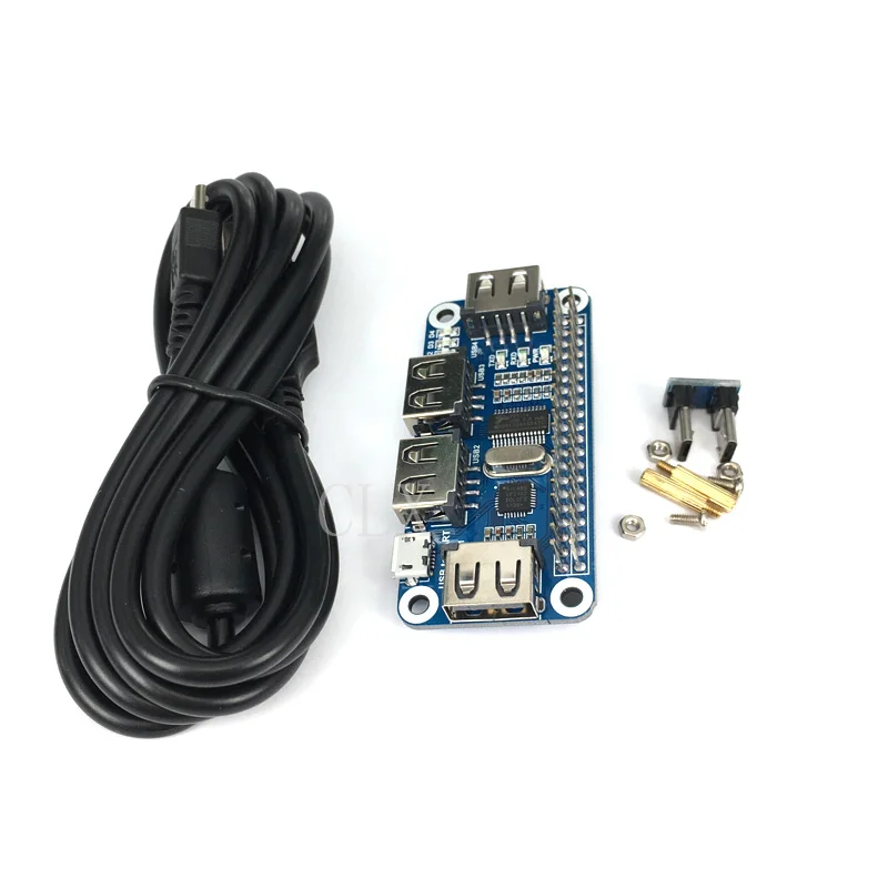 Raspberry Pi 4 Model B 4 Ports Usb Hub Hat For Extension Board Usb To ...