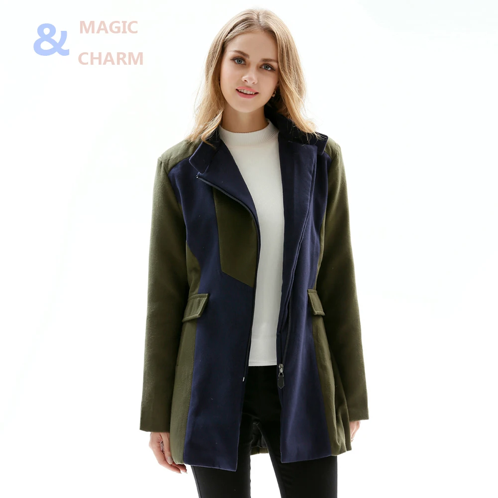 Magic&Charm New Women Autumn Winter Coats Jackets Warm Cotton Padded ...