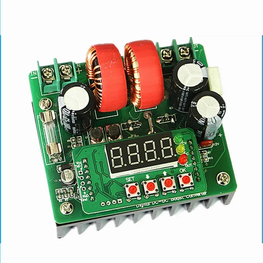 Numerical control digital display DC DC DC booster module 400w constant ...