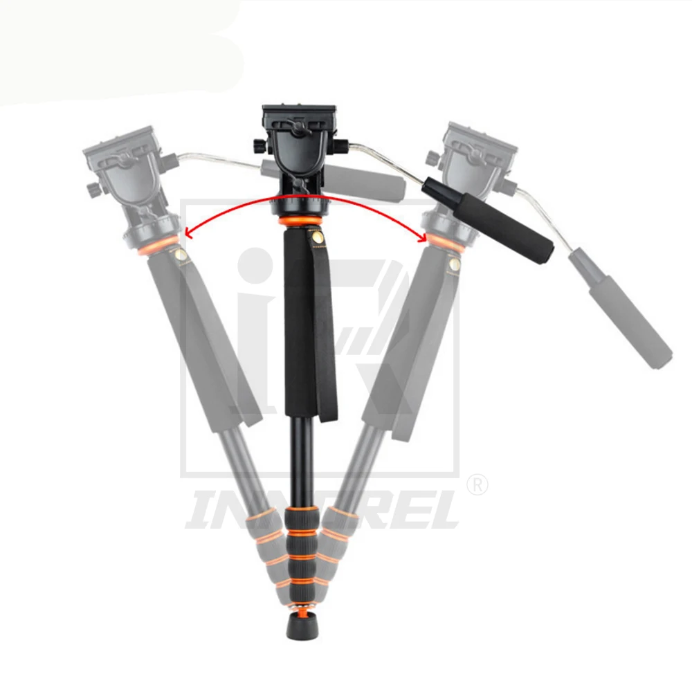 Buy Qzsd Aluminum Monopod Tripod With Fluid Video Pan