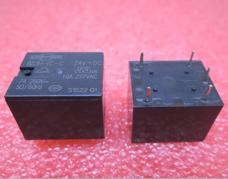 HOT NEW relay 833H 1C C 24VDC 833H 1C C 24VDC 833H1CC 24VDC DC24V DIP5 ...