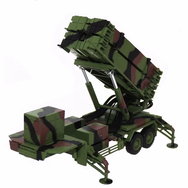 Diecast Military Toy Models 1:72 Scale Patriot Missile Die cast Army ...