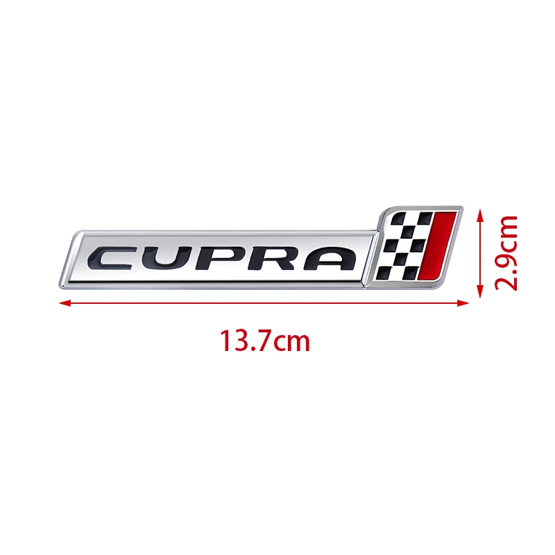 Car Styling 3D Metal Sticker Emblems Fit For Seat Cupra leon FR+ Ibiza ...