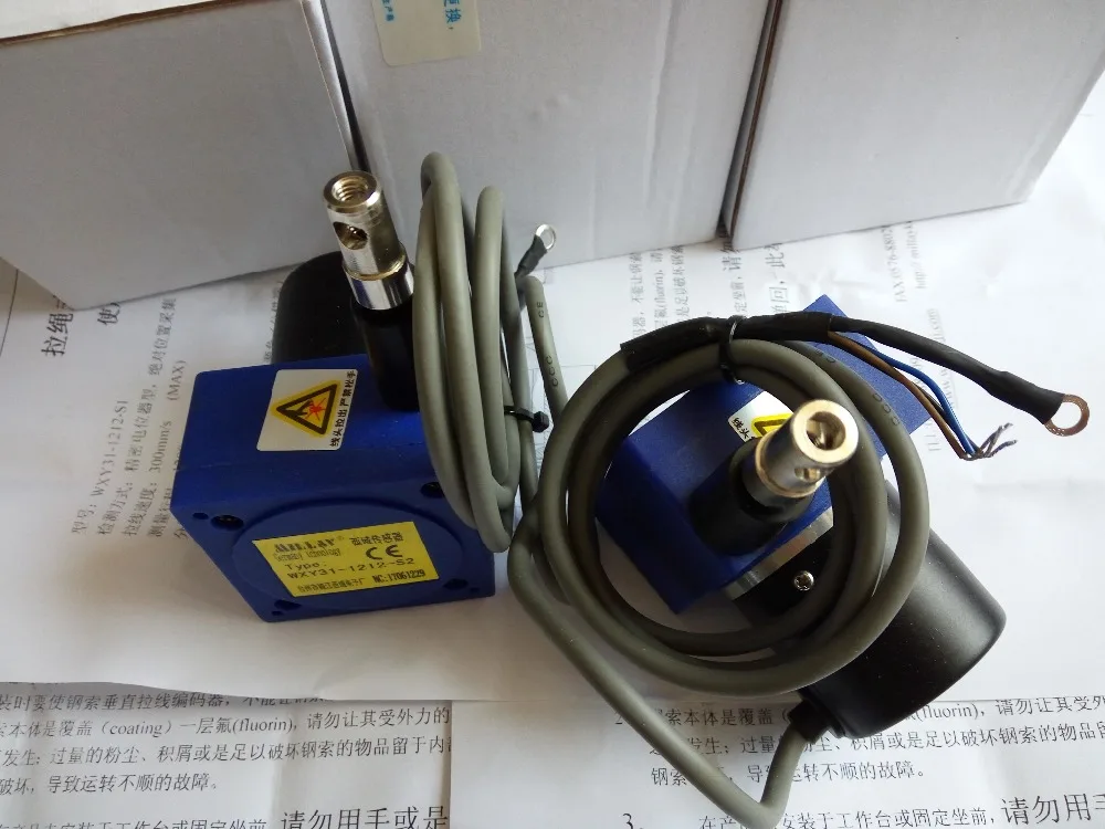 Pull Rope Encoder Pull Rope Displacement Sensor Cable Sensor Pull Rope ...