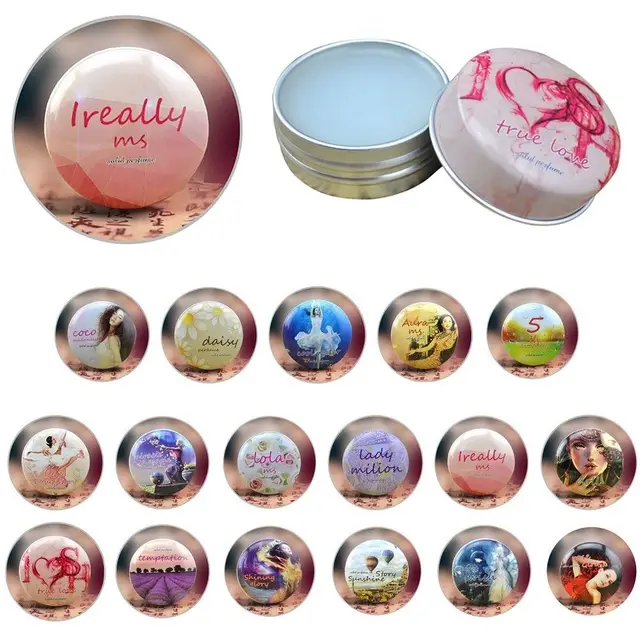 1PC Magic Solid Perfume for Men or Women 18 Kinds of Fragrance Alcohol-free Solid Perfumes And ...