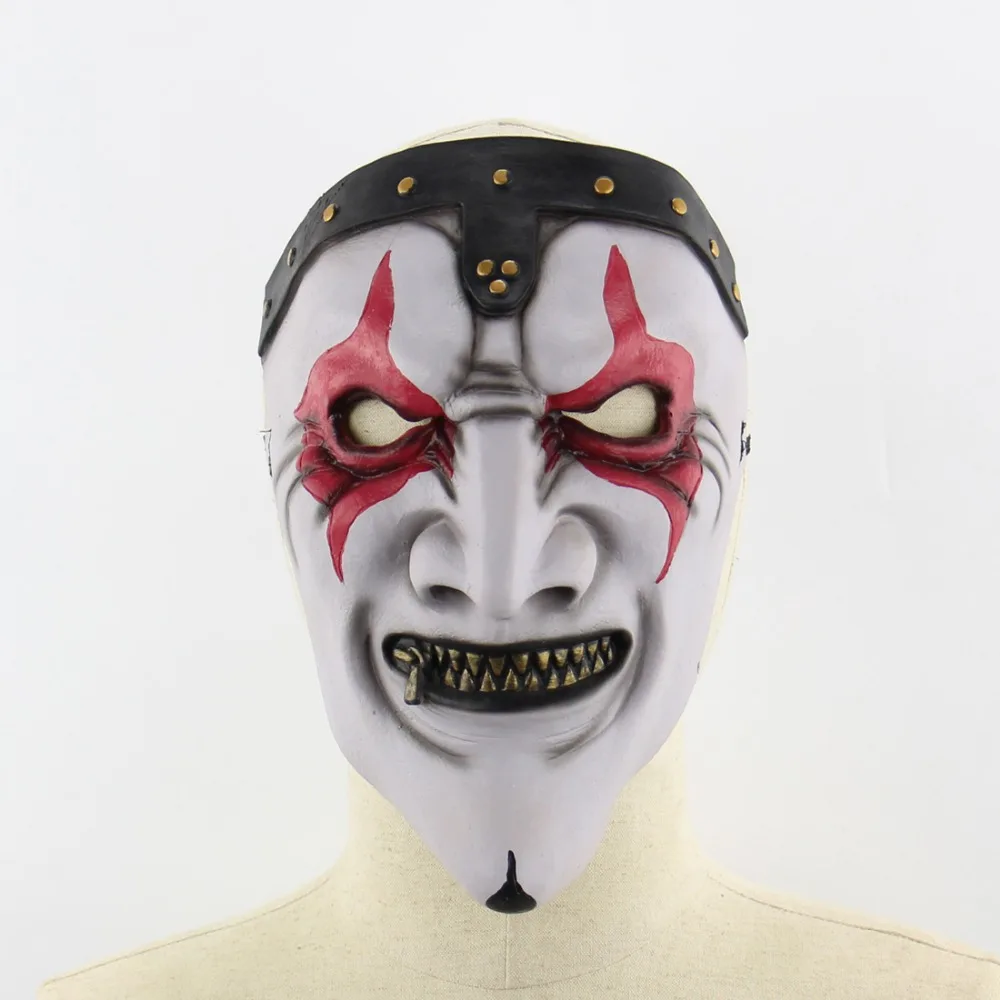 1pcs Halloween Adult Mask James Zipper Mouth Mask Halloween Horror Full Face Latex Mask In Party